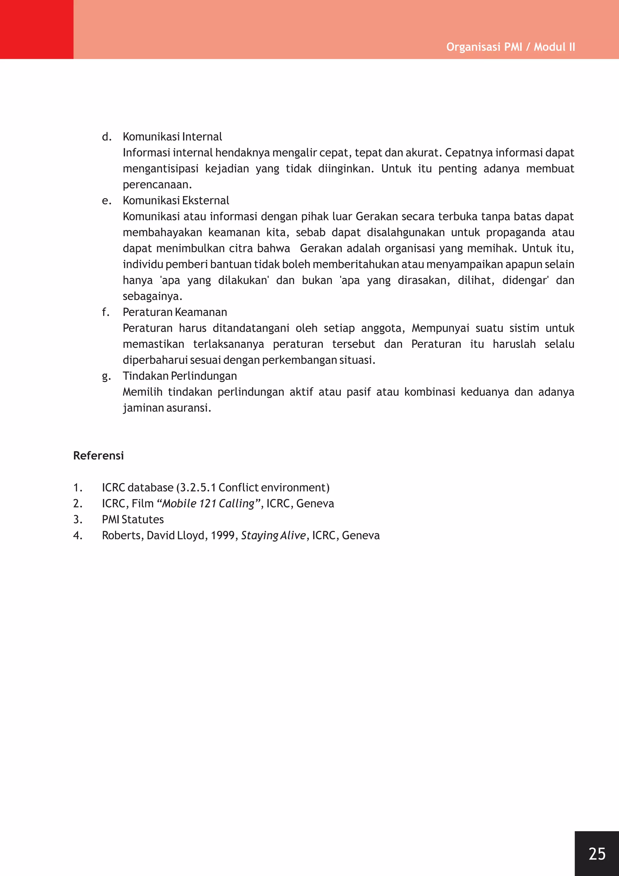 Pelatihan Dasar KSR - Kumpulan Materi | PDF