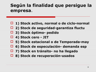 2. Gestión de inventarios / Ing. de Servicios | PPT
