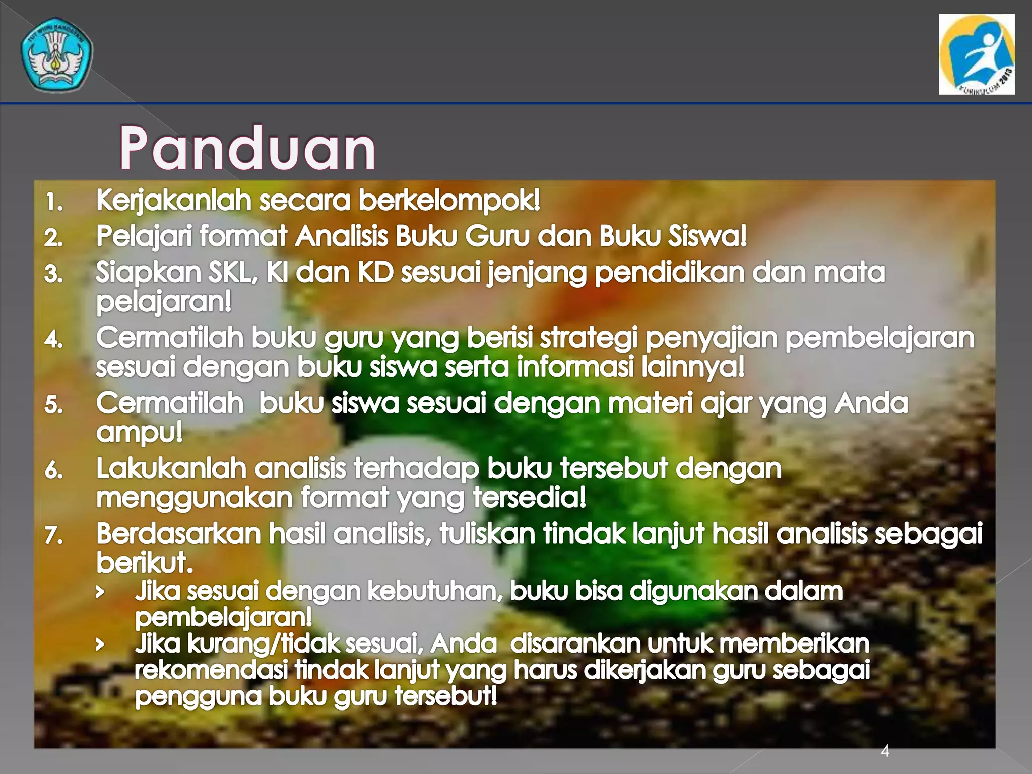 Analisis Buku Guru dan Siswa Mapel Rev | PPTX