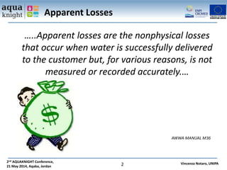 2.2. unipa vincenza notaro - management of apparent losses | PPTX