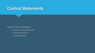 2.decision making | PPTX | Programming Languages | Computing