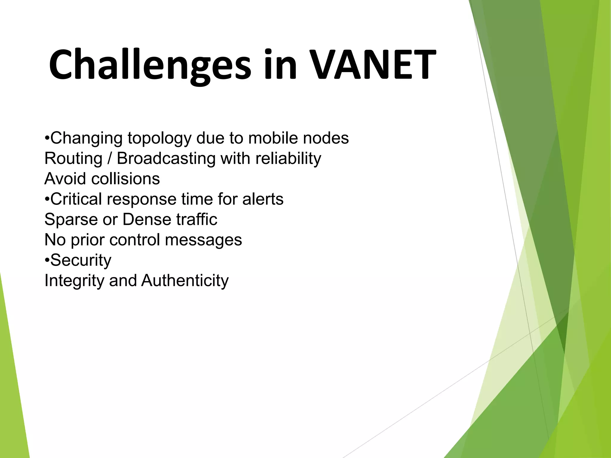 Vanet Presentation | PPTX