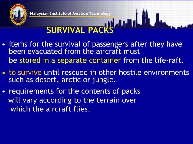 2.aircraft Emergency Equipments | PPT