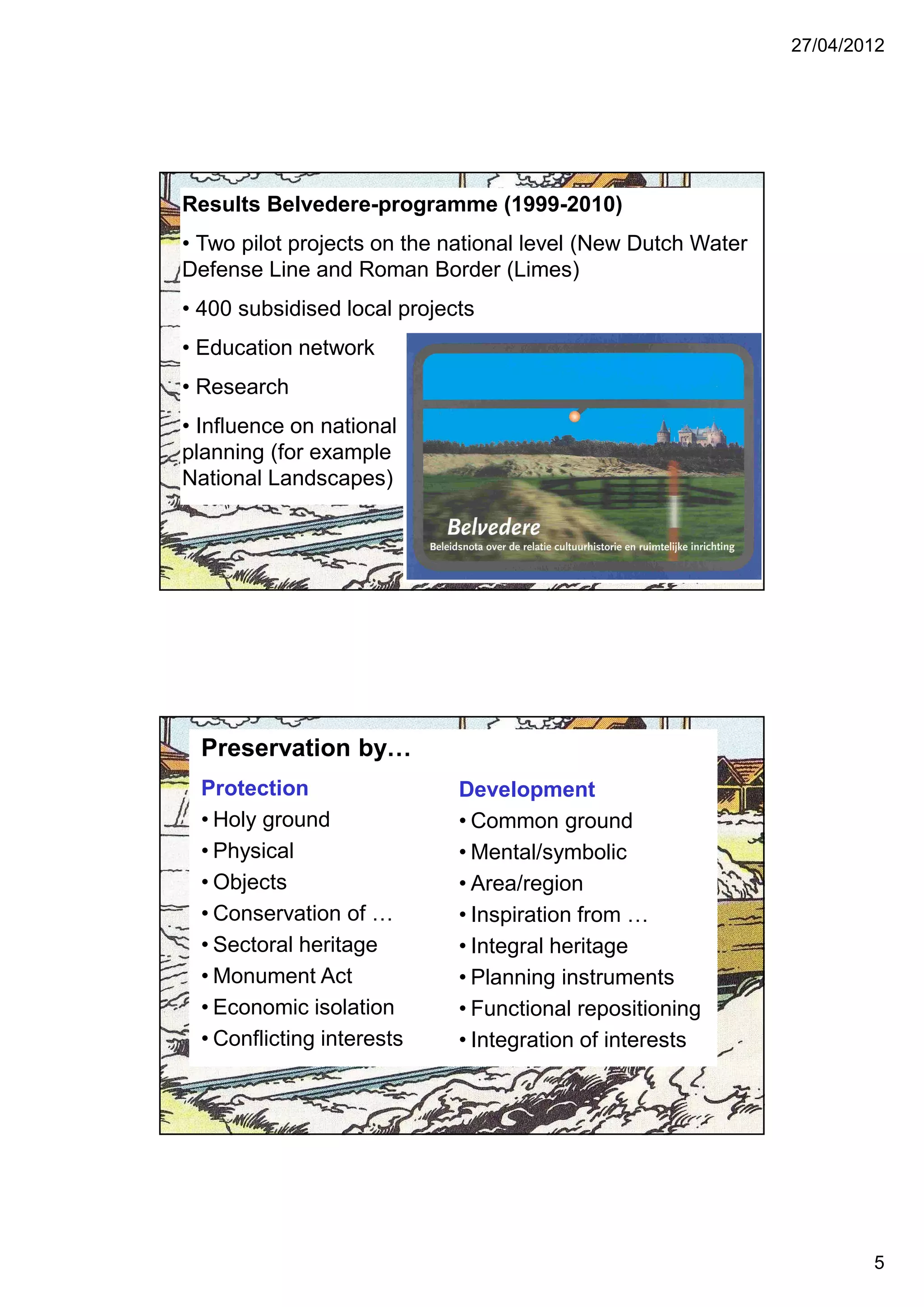 Theoretical framework: integrating landscapes, heritage and spatial ...