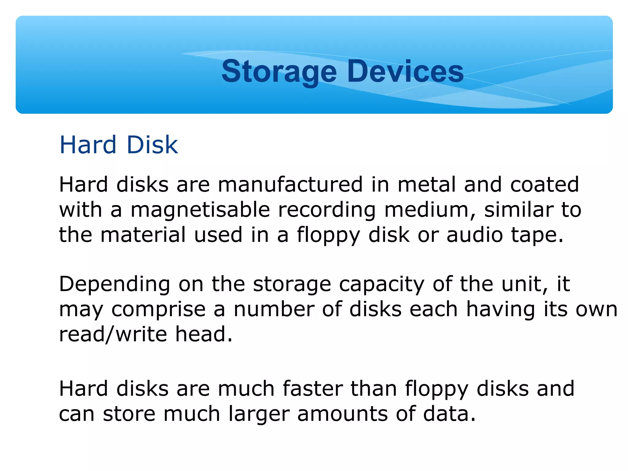 storage devices | PPT
