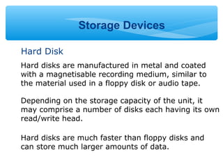 storage devices | PPT