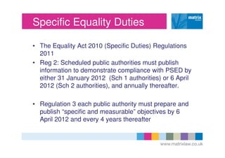 Understanding the Public Sector Equality Duty | PDF