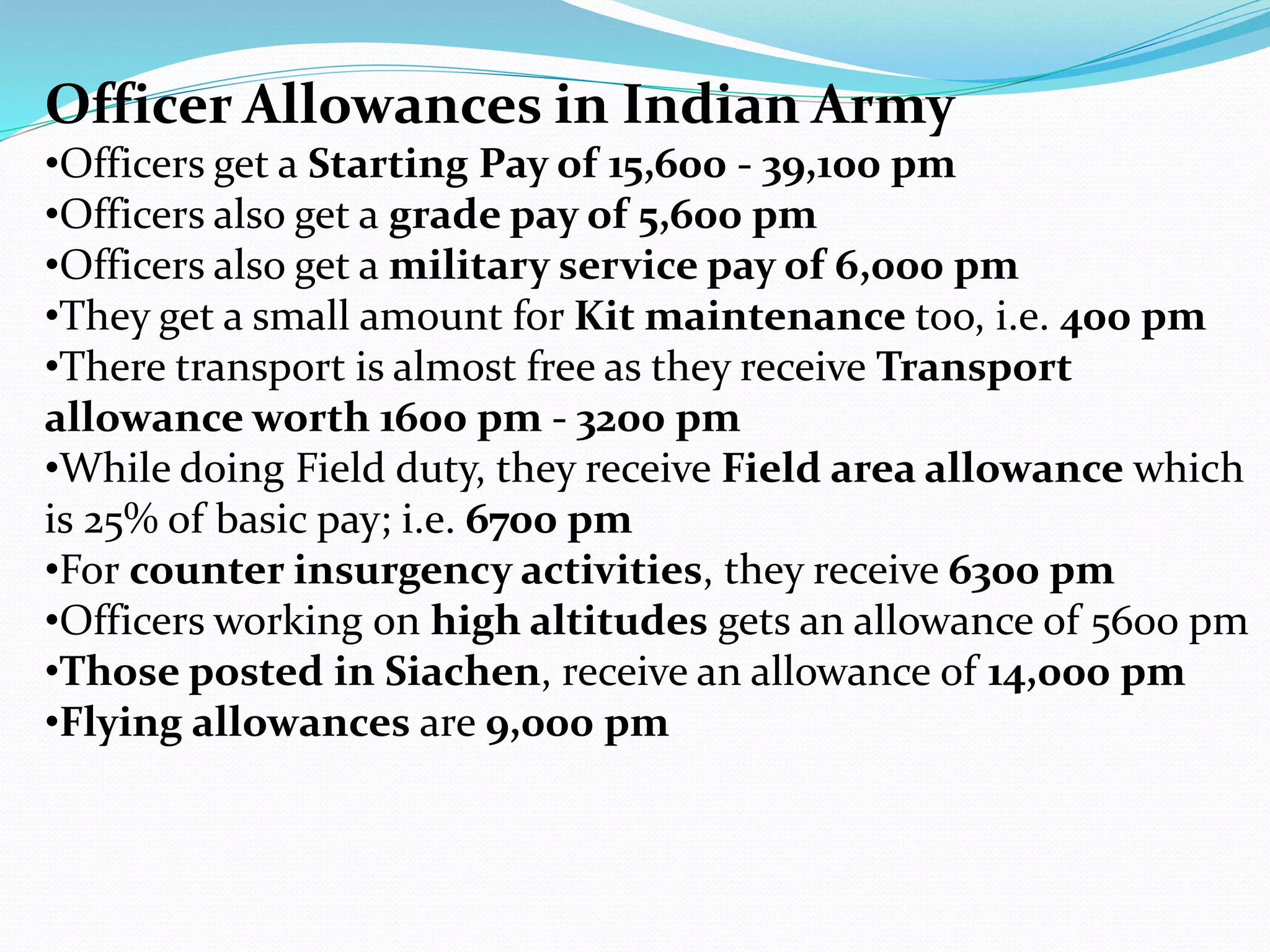 Career as an Officer in indian army | PPTX