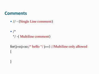 Introduction to cpp | PPT