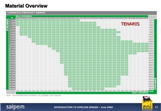2. pipeline materials overview | PPT