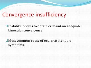 2.0 convergence insufficiency b | PPT