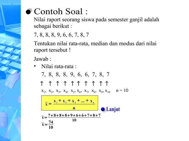 2. ukuran pemusatan data | PPT