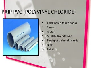 2.jenis paip (rajeswari rajundran) | PPT