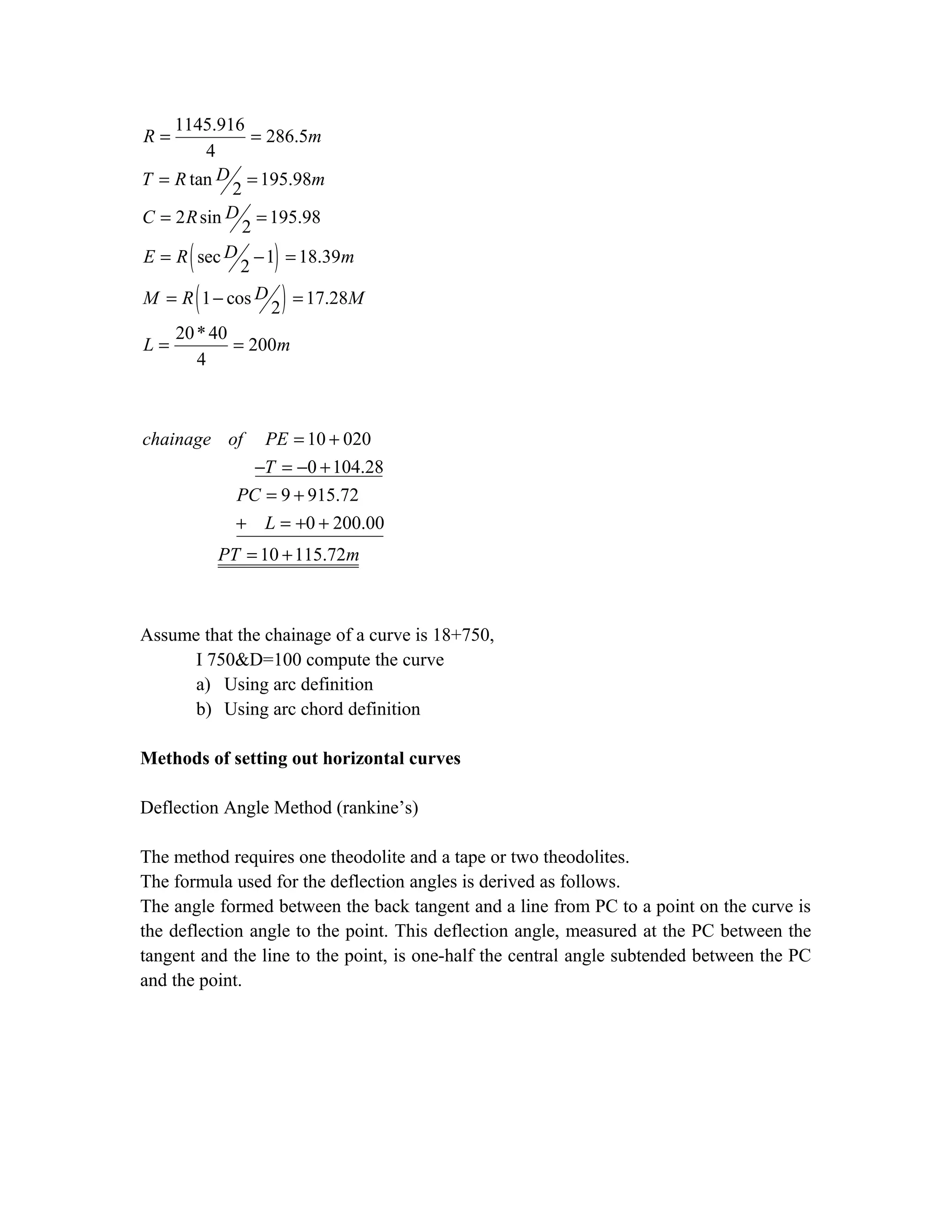 2.horizontal curves | DOC