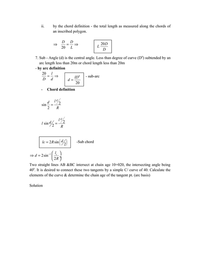 2.horizontal curves | DOC