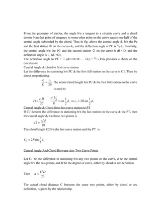 2.horizontal curves | DOC