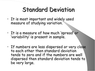 2. measures of dis[persion | PPT