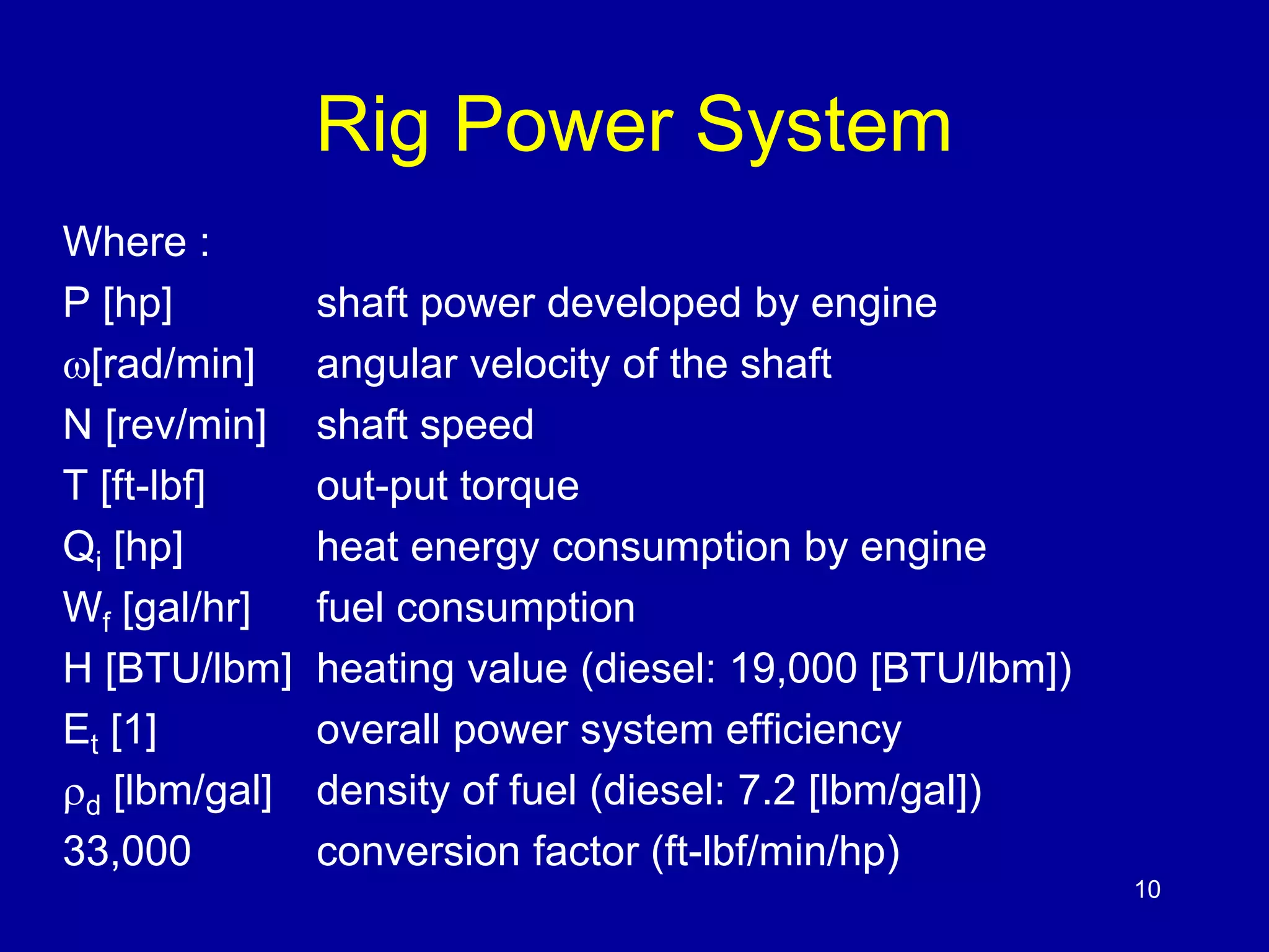 Rig Operations & Equipment | PPT