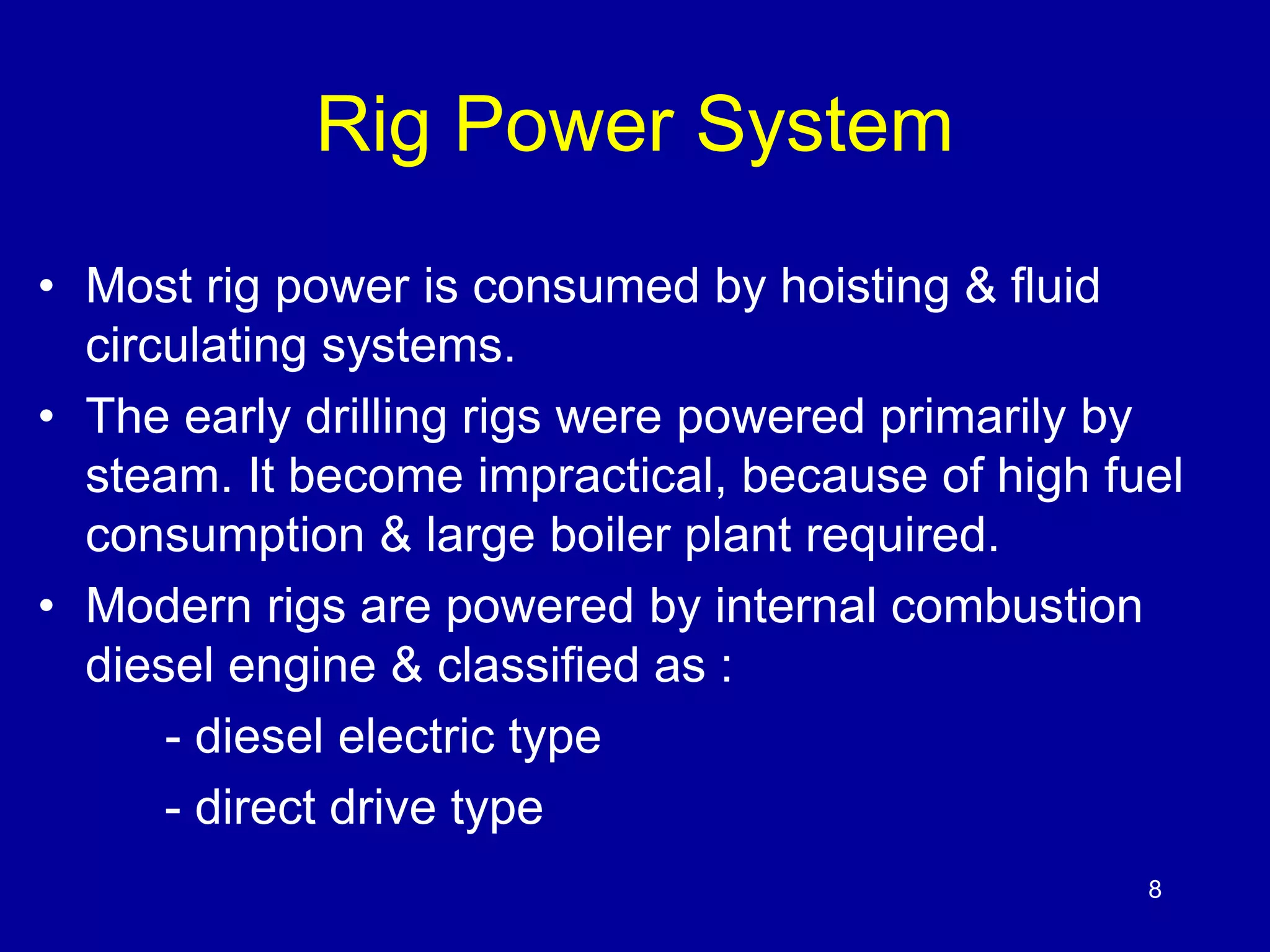 Rig Operations & Equipment | PPT