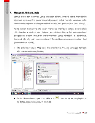 2. menampilkan peta dasar | PDF