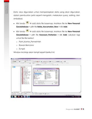 2. menampilkan peta dasar | PDF