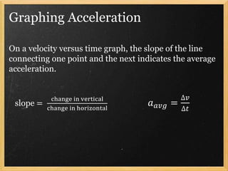 2.2 Acceleration | PPTX