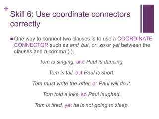 Sentences with multiple clauses | PPTX