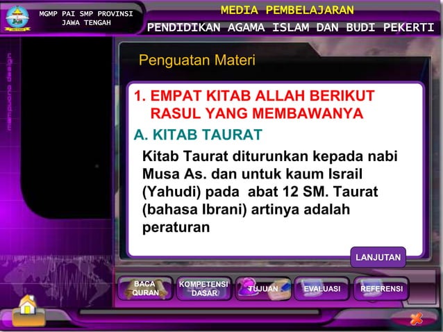 2. nama nama kitab dan nabi penerima | PPT