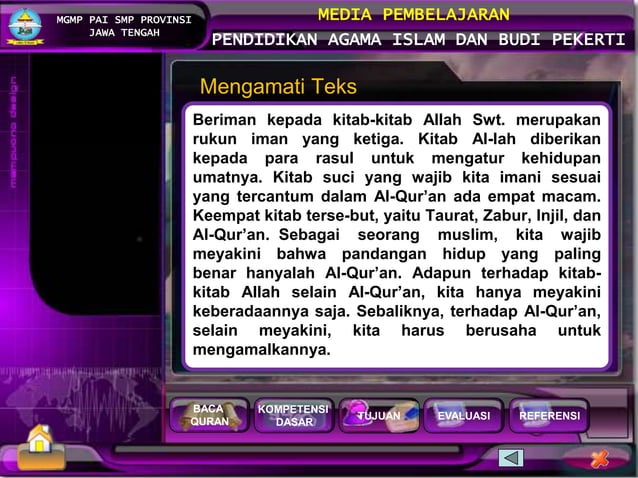 2. nama nama kitab dan nabi penerima | PPTX