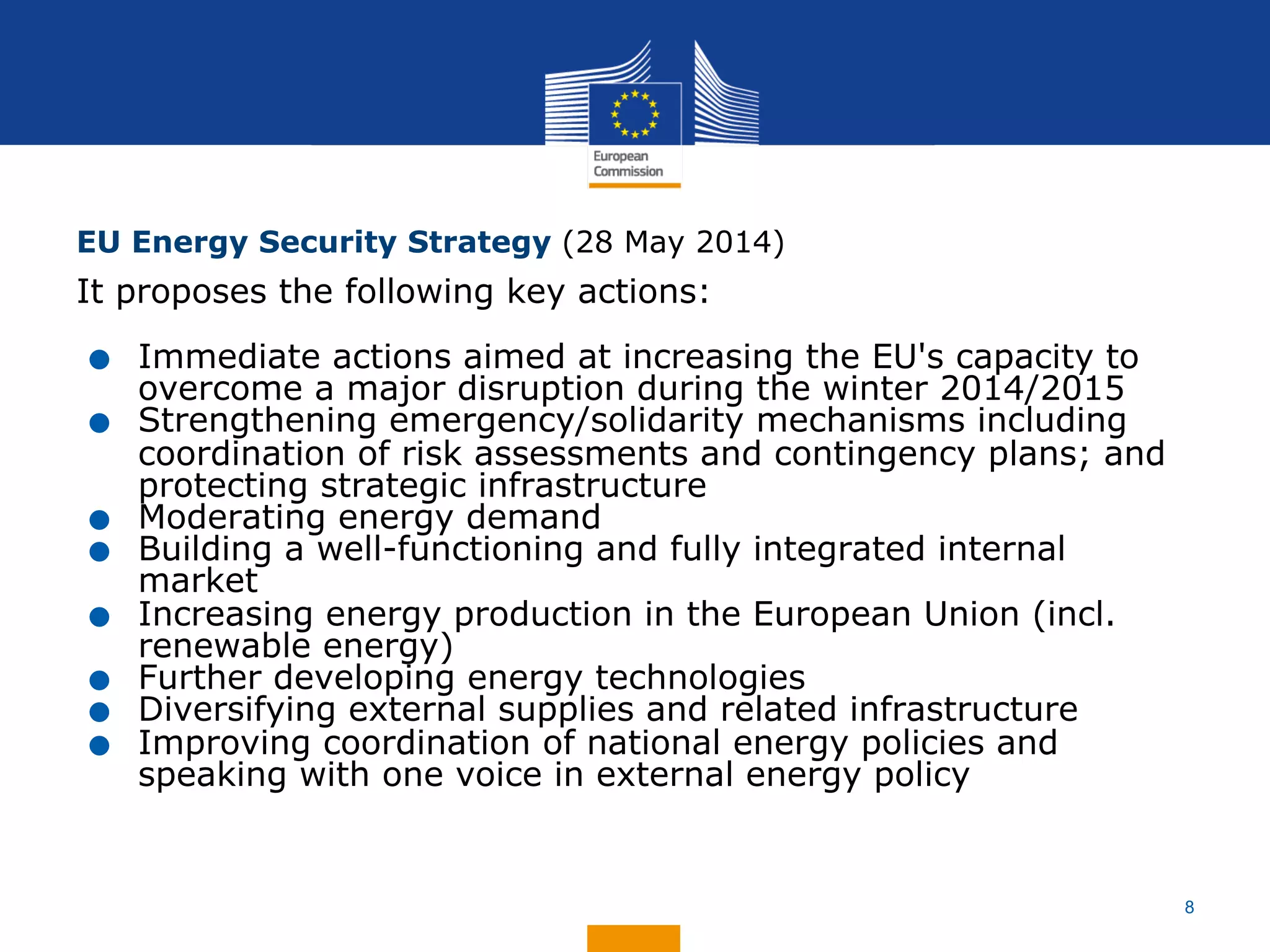 The energy policy of the European Union, targets 2030 - Andreas ...