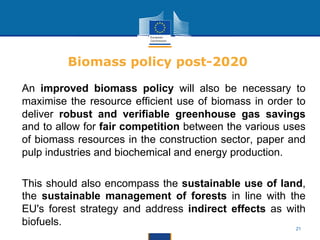 The energy policy of the European Union, targets 2030 - Andreas ...