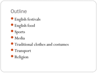 English customs | PPT