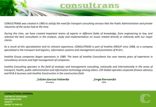 2. general presentation consultrans | PDF