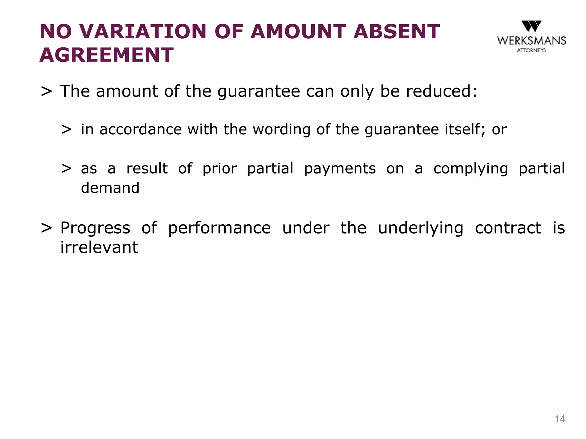 TYPES OF CONSTRUCTION AND ENGINEERING GUARANTEES: | PPTX