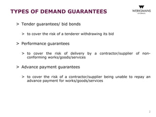 TYPES OF CONSTRUCTION AND ENGINEERING GUARANTEES: | PPTX