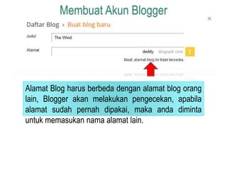 Membuat Akun Google & Blog | PPTX