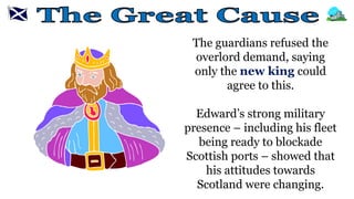 Scottish Wars of Independence - the great cause | PPTX