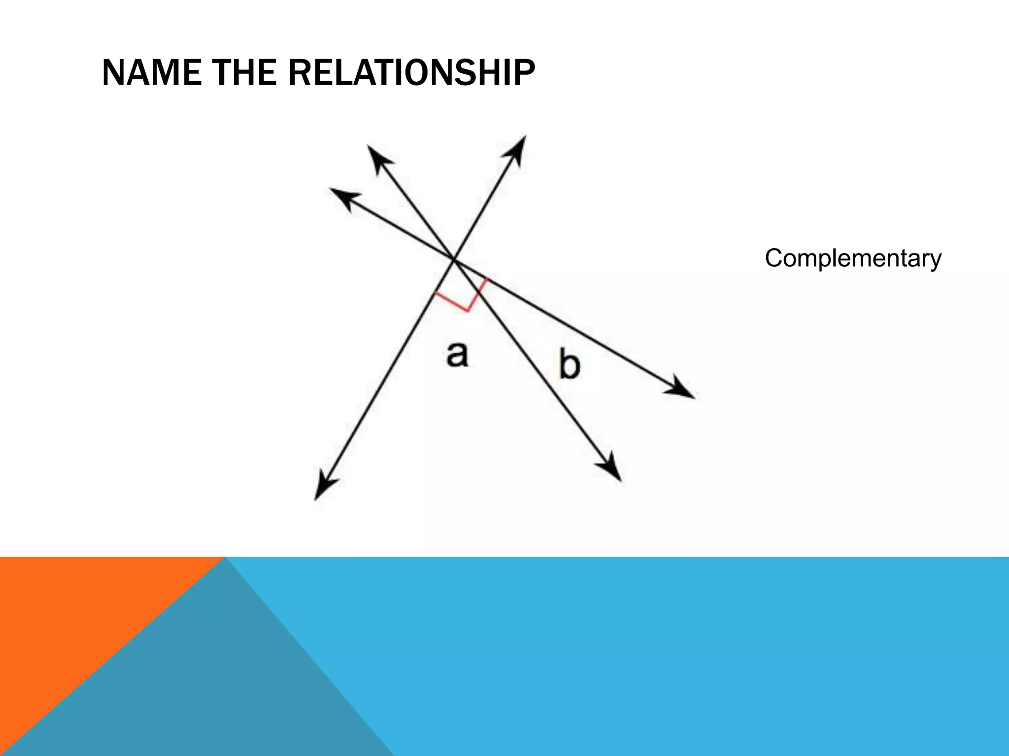 complementary and linear pair angles | PPT