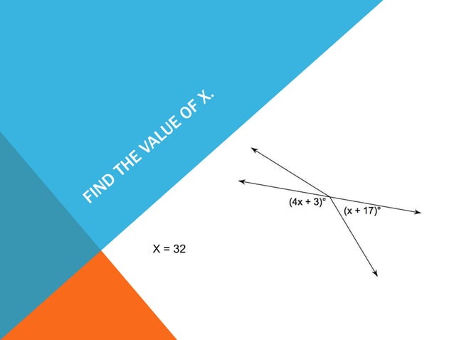 complementary and linear pair angles | PPTX