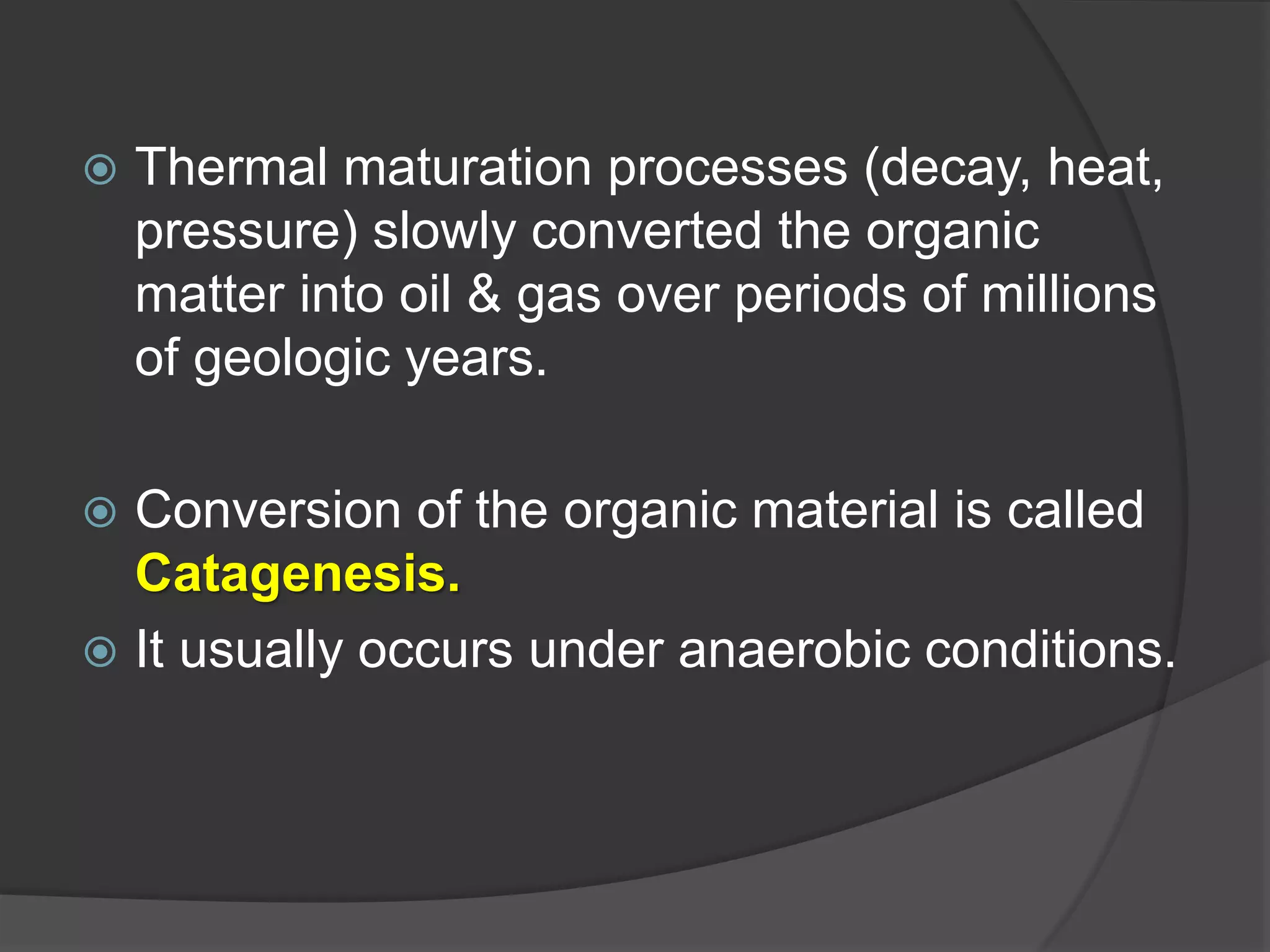 Petroleum Geology - Origin of Petroleum | PDF