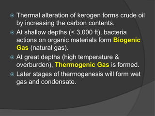 Petroleum Geology - Origin of Petroleum | PDF