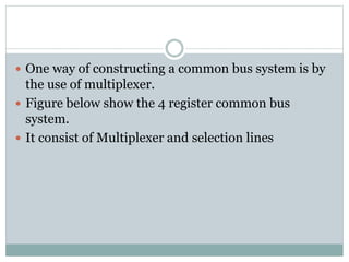 Register transfer and micro operation | PPTX