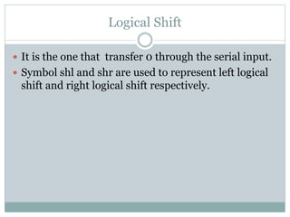 Register transfer and micro operation | PPTX