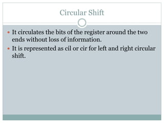 Register transfer and micro operation | PPTX