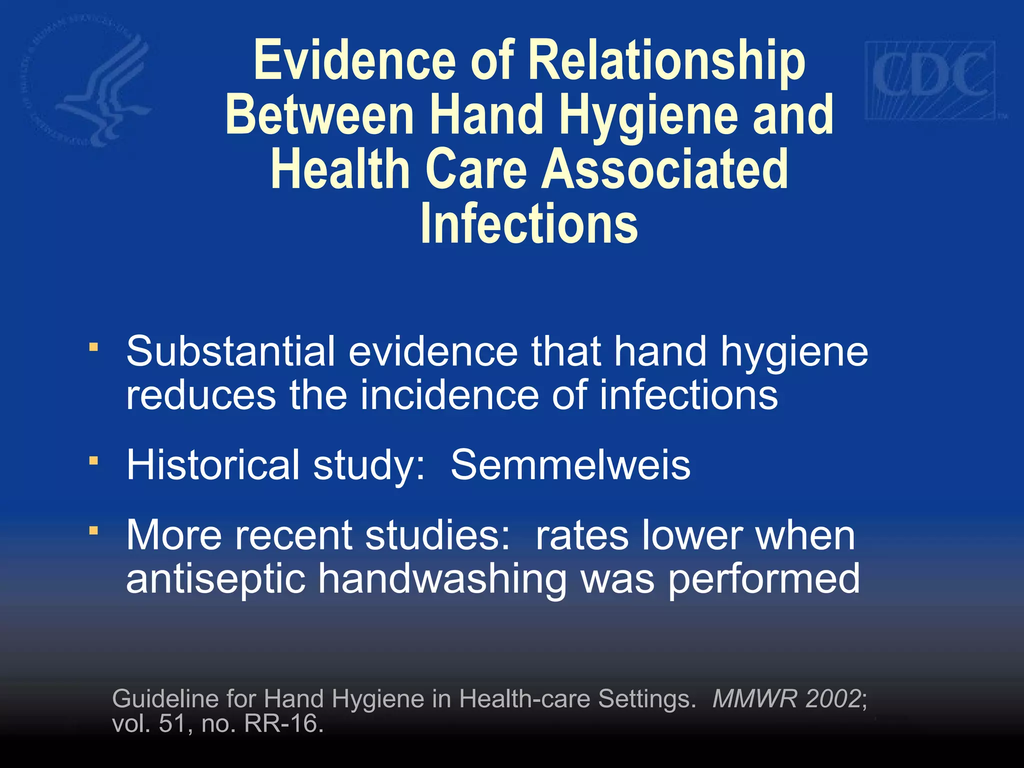 2.02 CDC Hand Hygiene | PPT