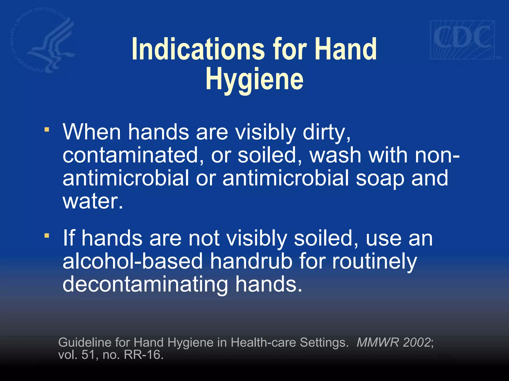 2.02 CDC Hand Hygiene | PPT