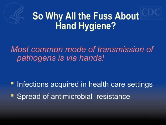 2.02 CDC Hand Hygiene | PPT
