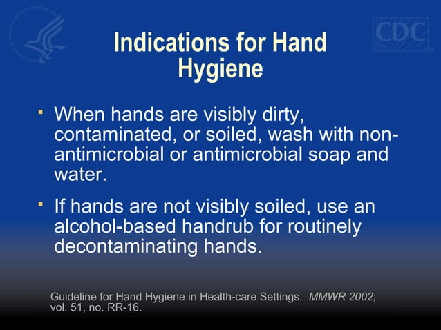 2.02 CDC Hand Hygiene | PPT