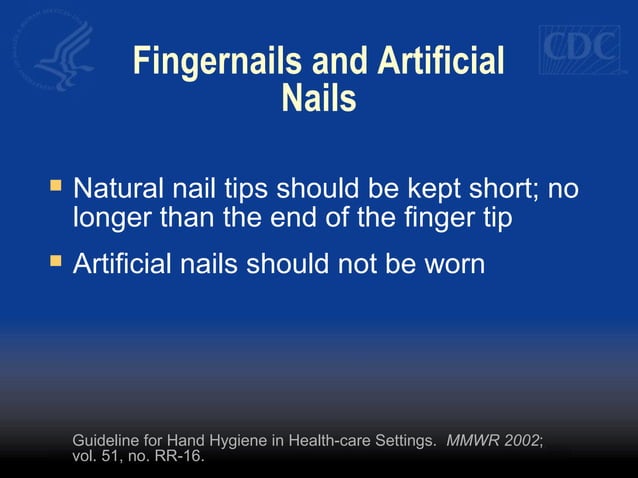 2.02 CDC Hand Hygiene | PPT