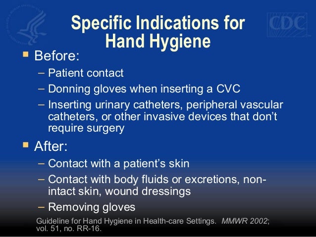 2.02 CDC Hand Hygiene